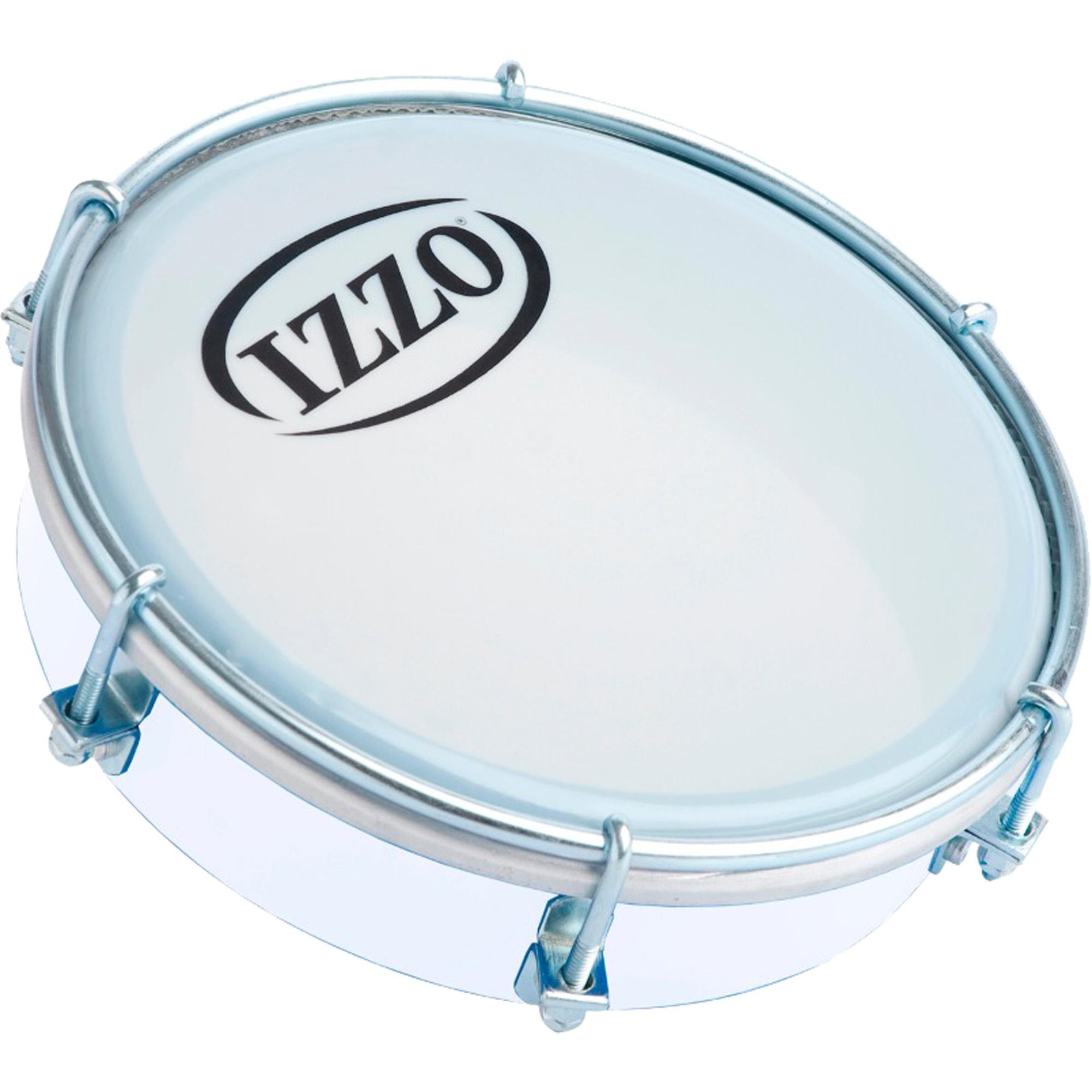 Tamborim de 6" Pele Leitosa IZZO - Mundomax