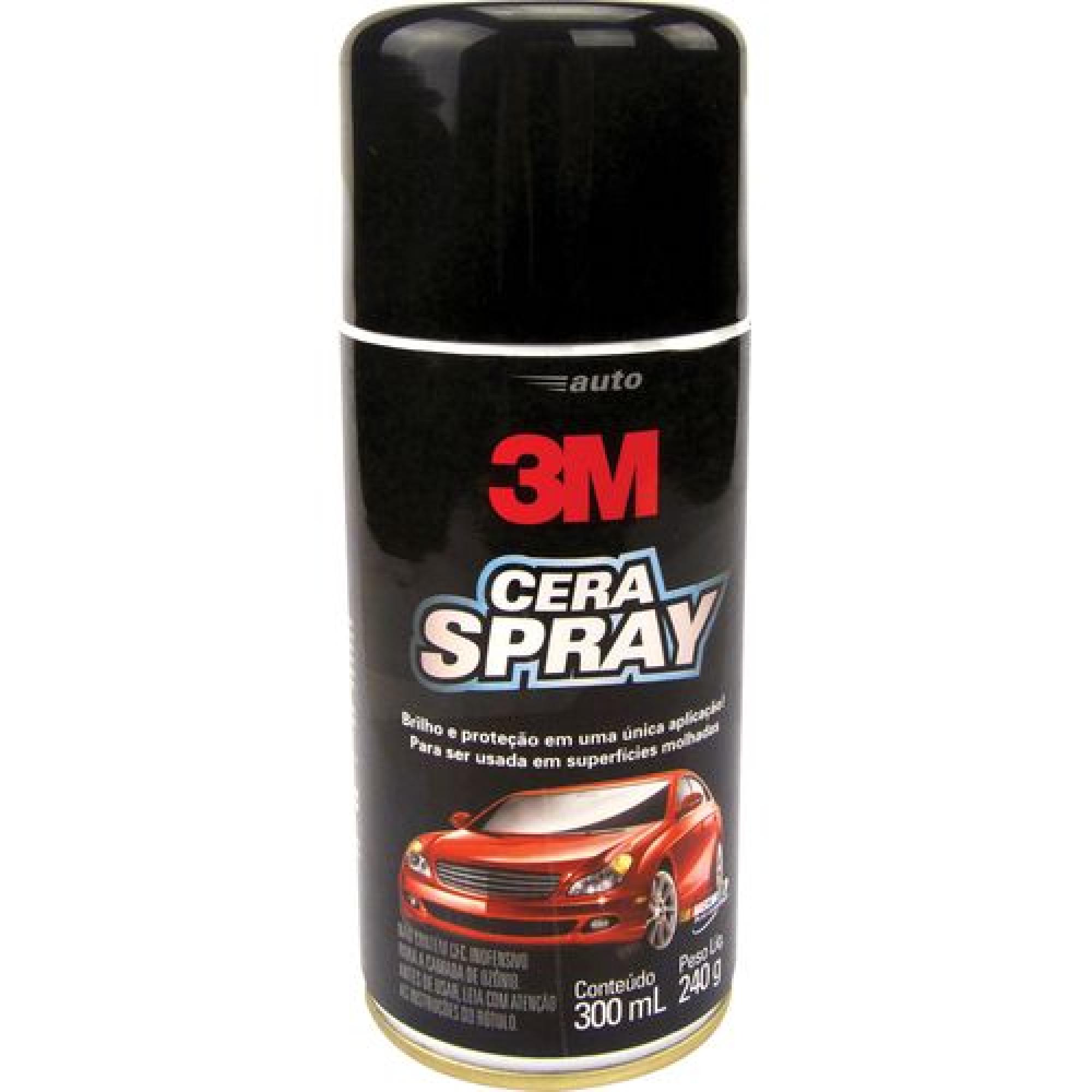 Cera Automotiva Spray 240G 3M - Mundomax