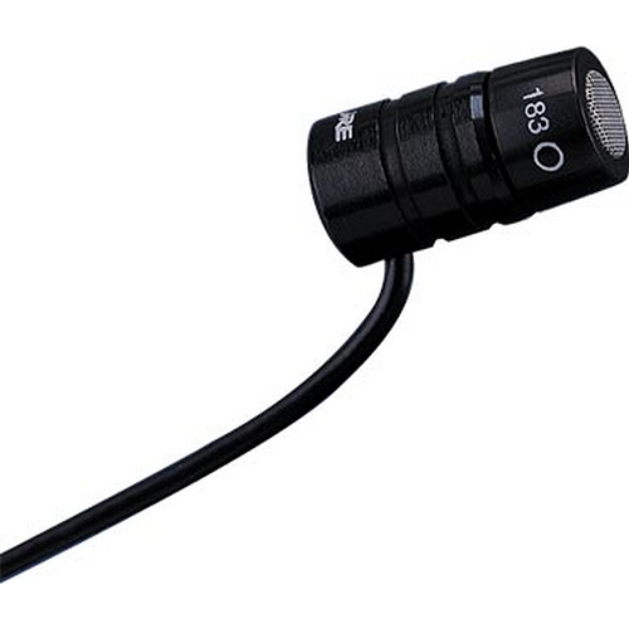 Microfone de Lapela Com Fio MX183 SHURE - Mundomax