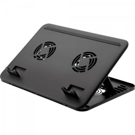 Suporte para Notebook com Cooler Duplo AC103 MULTILASER - Mundomax