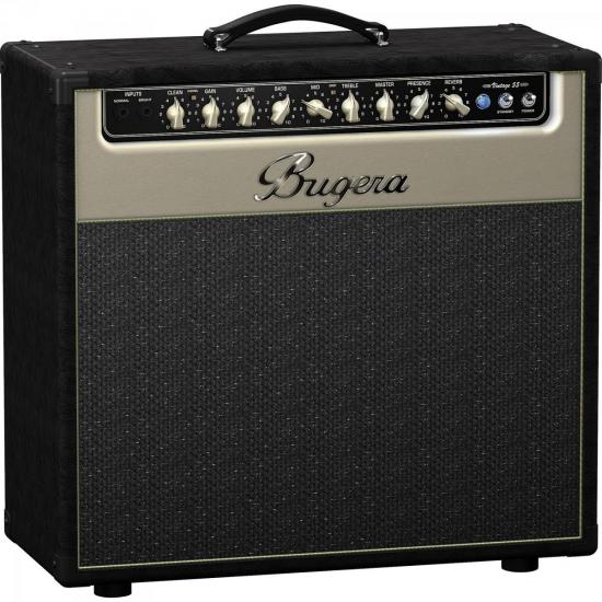 Combo Amplificador Para Guitarra Valvulado 1x12" 55W V55 BUGERA - Mundomax