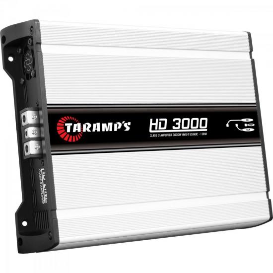 Módulo HD 3000 2 Ohms 3000W RMS 1 Canal TARAMPS - Mundomax