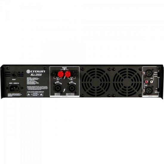 Amplificador XLI2500 1500W RMS 110V Preto CROWN - Mundomax