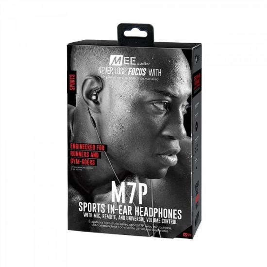 Fone de Ouvido Intra-Auricular com Microfone M7-P Preto MEE AUDIO ...