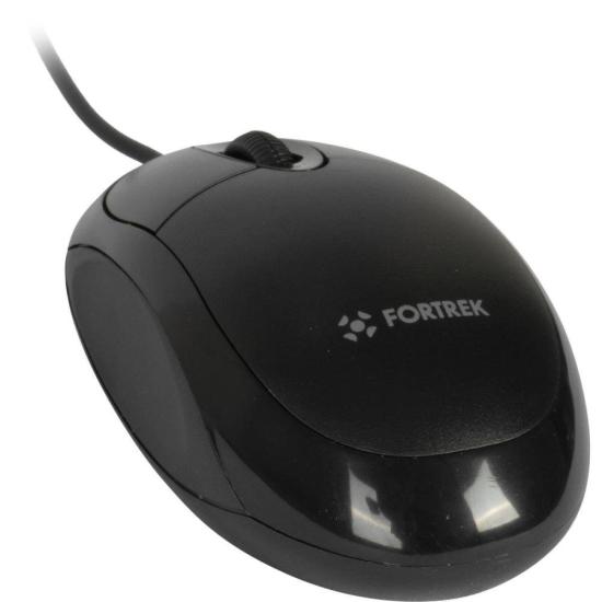 Mouse Fortrek OML-101 USB 800 Dpi Preto FK 411M - Fortrek