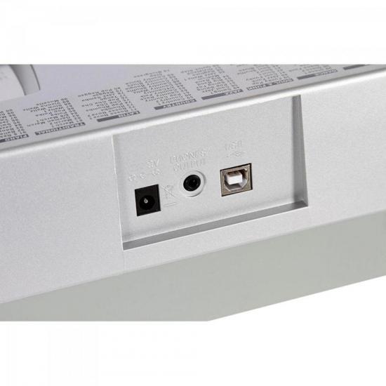 Teclado MEDELI 49 Teclas MC49A Cinza - Mundomax