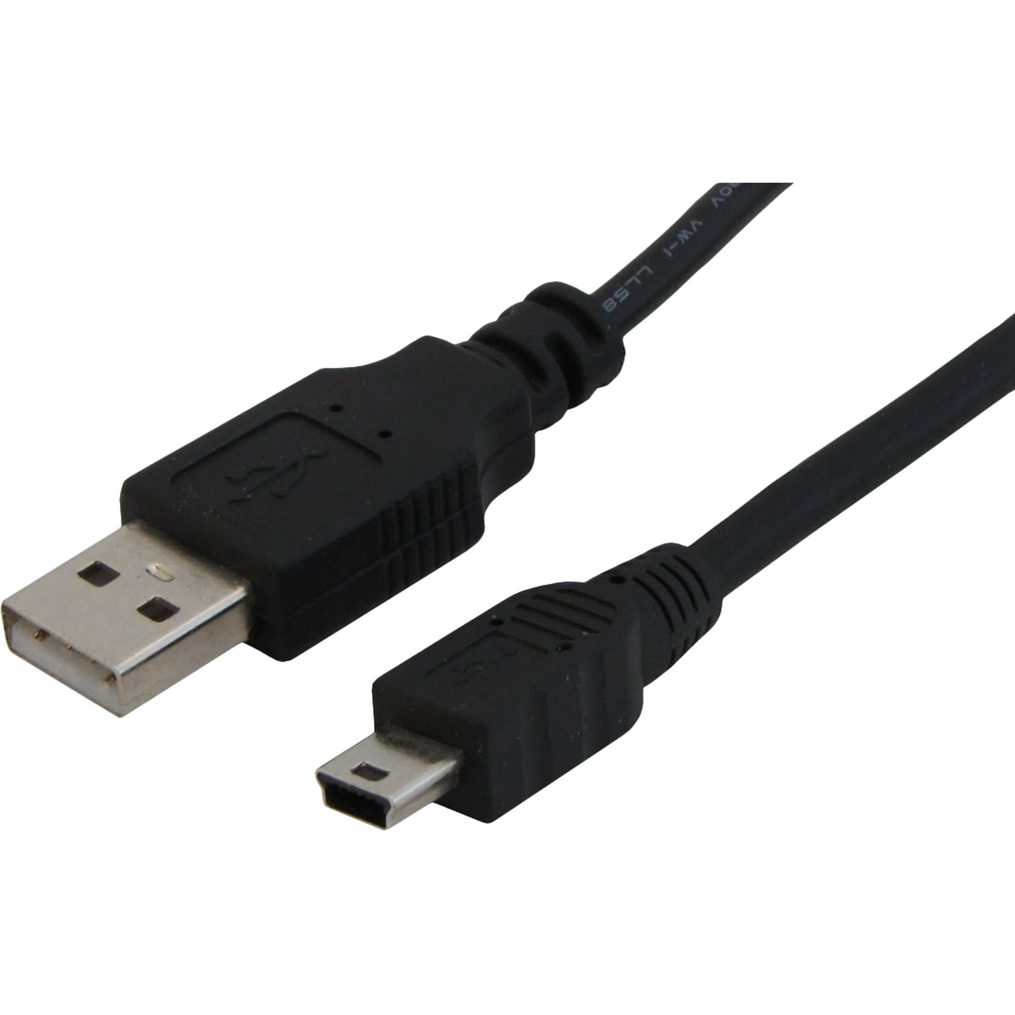 Cabo USB/MINI USB 5 Pinos 1.8M PC-USB1803 - Mundomax