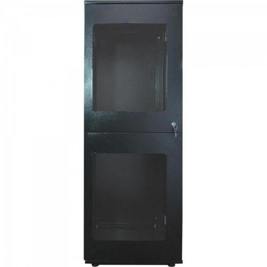 Rack Padrão 19" 32U Linha TI Preto MAX ELETRON - Mundomax