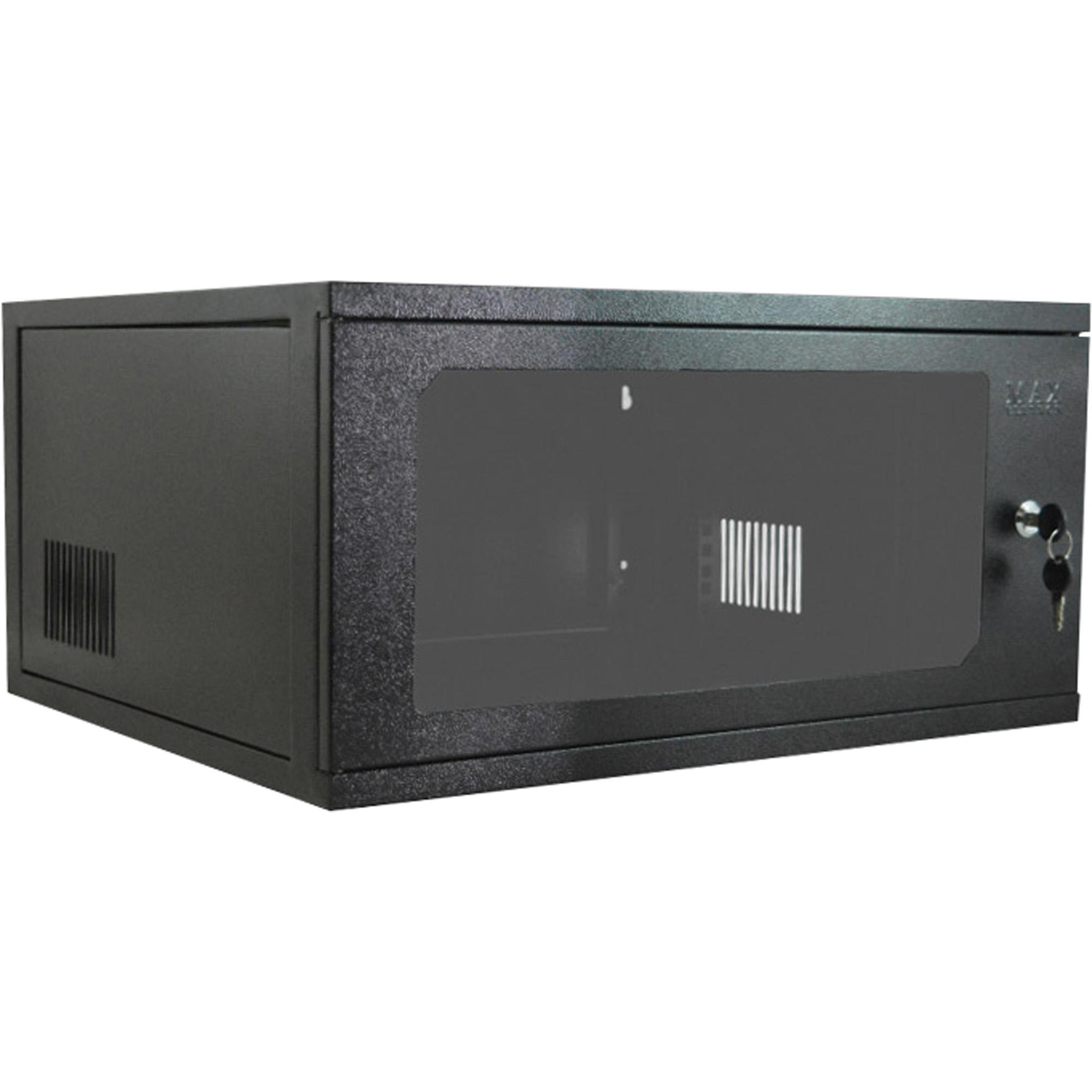 Rack Parede 19" 5U Linha TI Preto MAX ELETRON - Mundomax