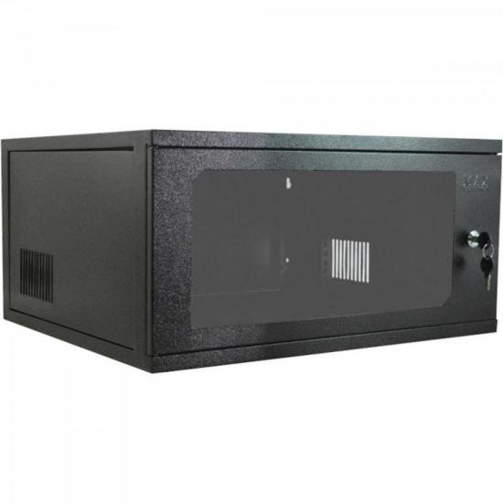 Rack Parede 19" 5U Linha TI Preto MAX ELETRON - Mundomax
