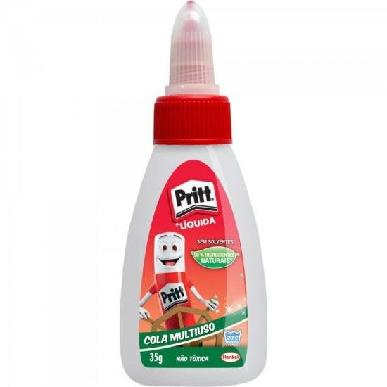 Cola Líquida Transparente 35g PRITT - Mundomax