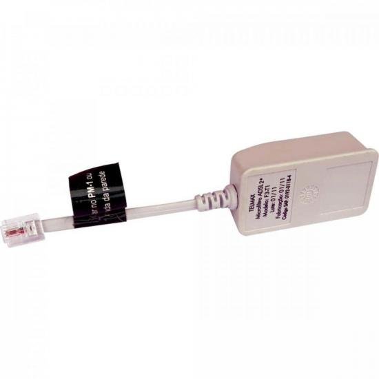Filtro p/ Modem ADSL F3T1 TELMAX - Mundomax