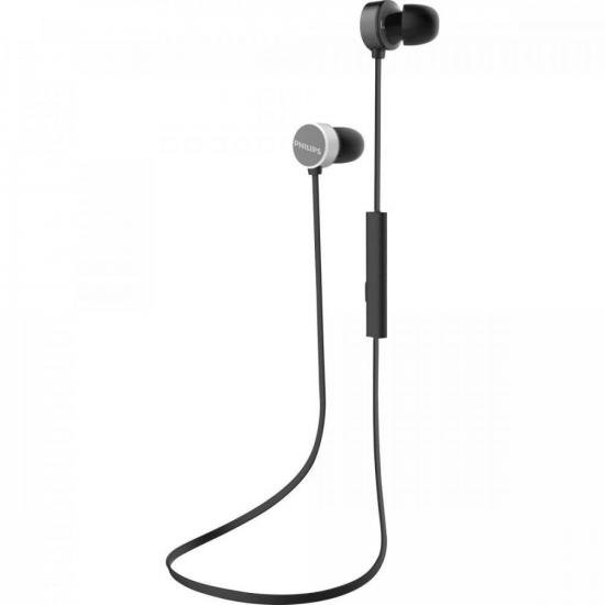 Fone de Ouvido Bluetooth TAUN102BK/00 Preto PHILIPS - Mundomax