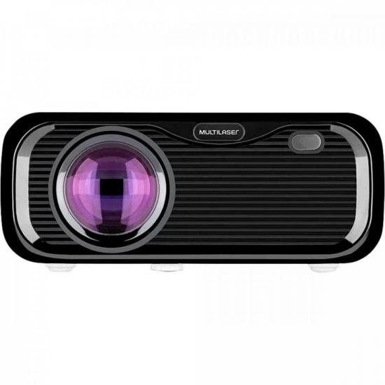 Smart Screen com Projetor MULTILASER Linux PJ003 Preto - Mundomax