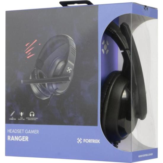 Headset Gamer Fortrek Ranger P3 Preto - Mundomax
