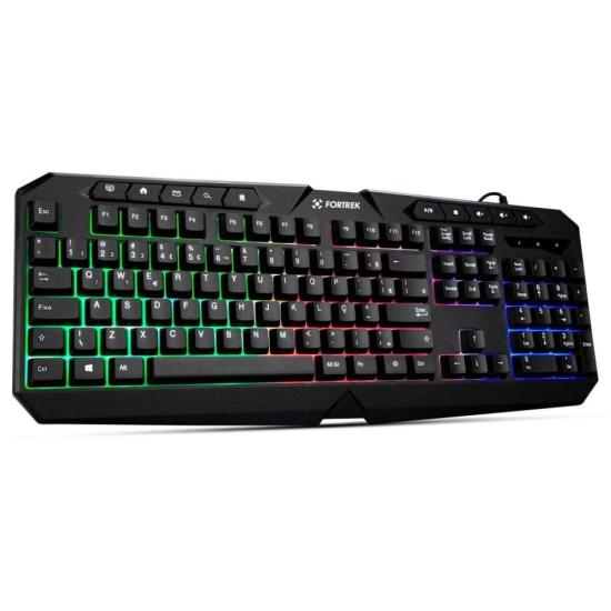 Teclado Gamer Multimidia Fortrek Spider Black Preto - Fortrek