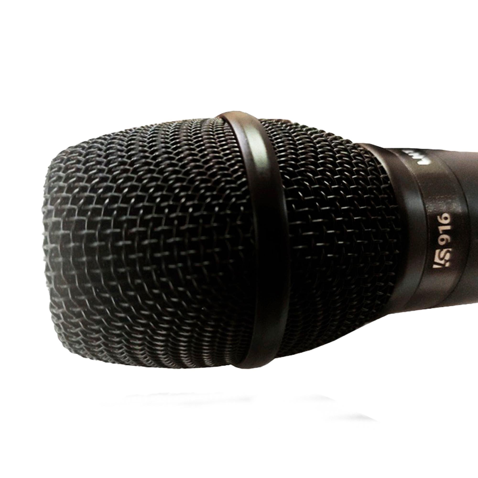 Microfone Sem Fio Leson LS-916 Digital Preto - Mundomax