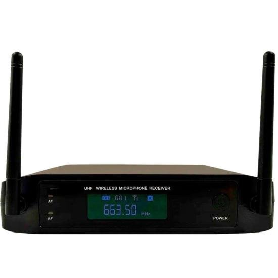 Sistema de Microfone Sem Fio Leson LS-901 Digital+ Preto - Mundomax