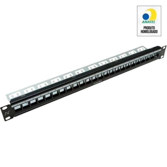 Patch Panel Modular 24 Portas Nexans - Mundomax