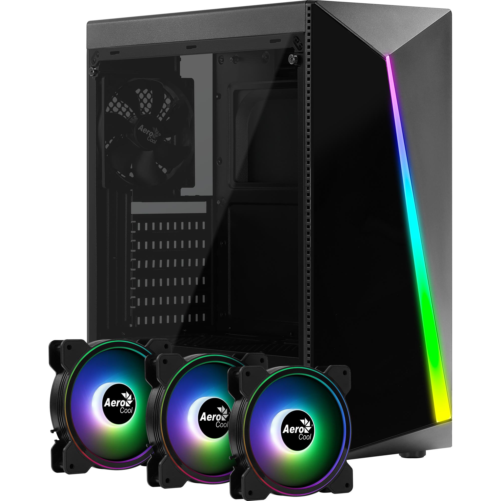 Kit Interestelar Aerocool Com Gabinete + Fans - Aerocool