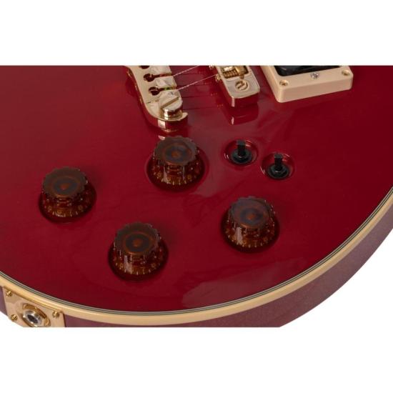 Guitarra Aria Pro PE-R80 See-Through Red - Aria
