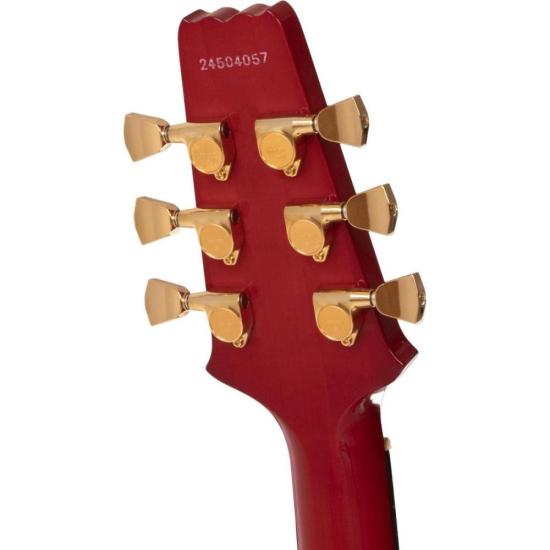 Guitarra Aria Pro PE-R80 See-Through Red - Aria