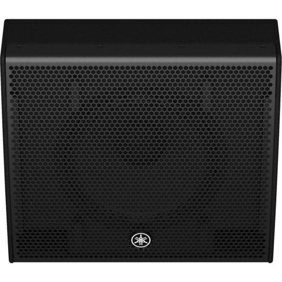 Caixa Acústica Yamaha DHR12M Bi-Amplificada 12" de 2 Vias Preta - Mundomax